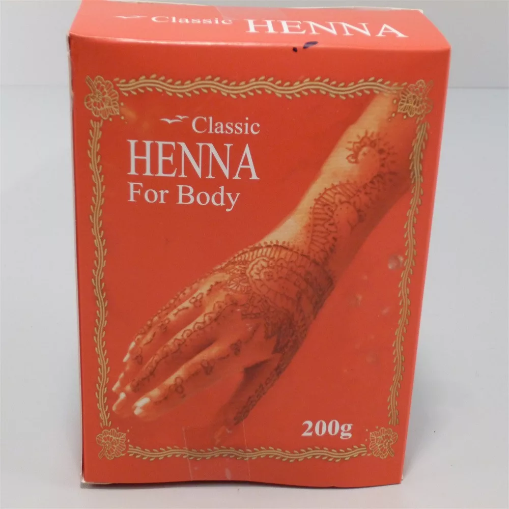 Classic Henna por 100% 200 g - Egészséges életmód Drogéria é