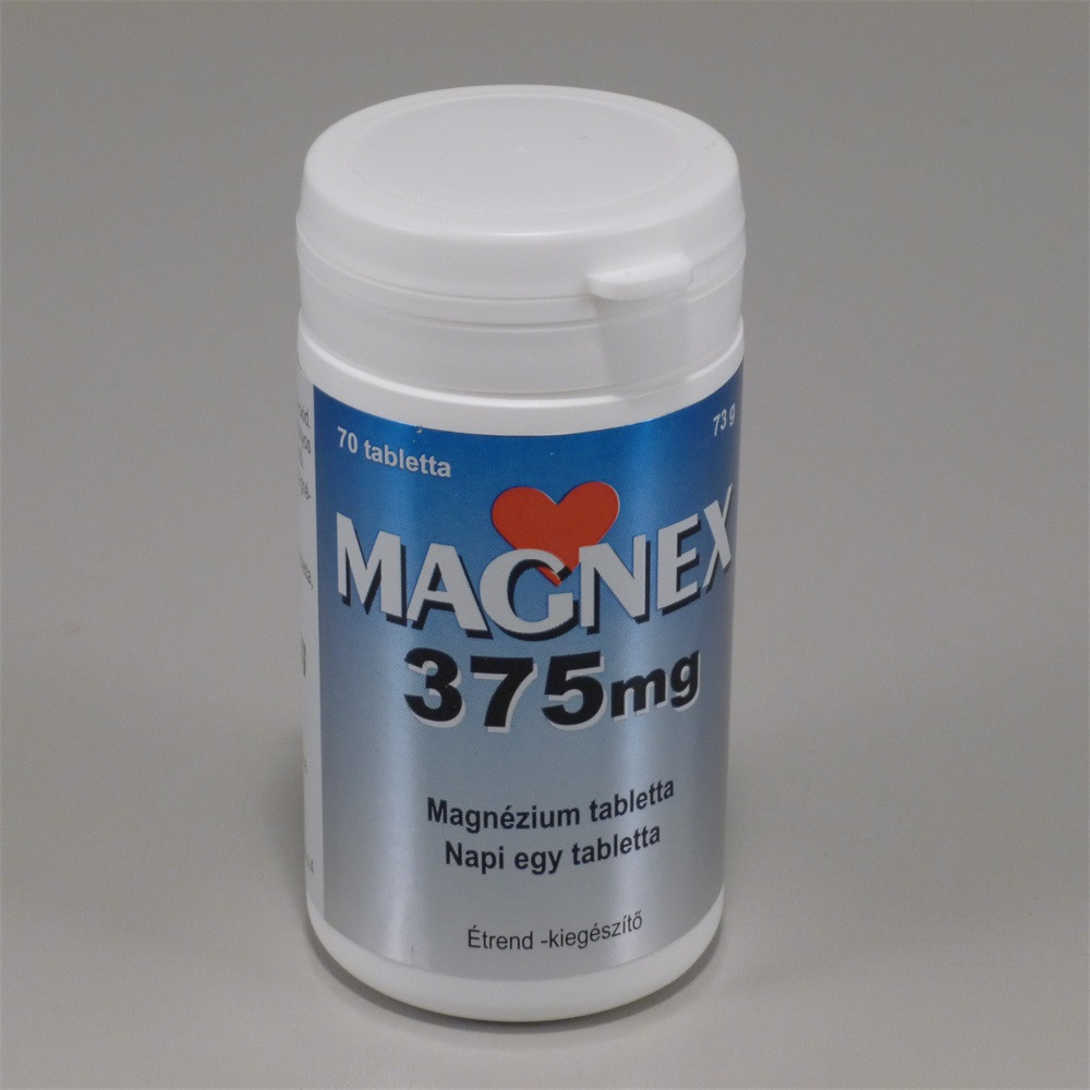 Magnex 375mg tabletta 70 db - Egészséges életmód Drogéria és