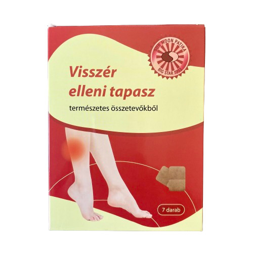 Sun Moon visszér elleni tapasz 7 db - Egészséges életmód Dro
